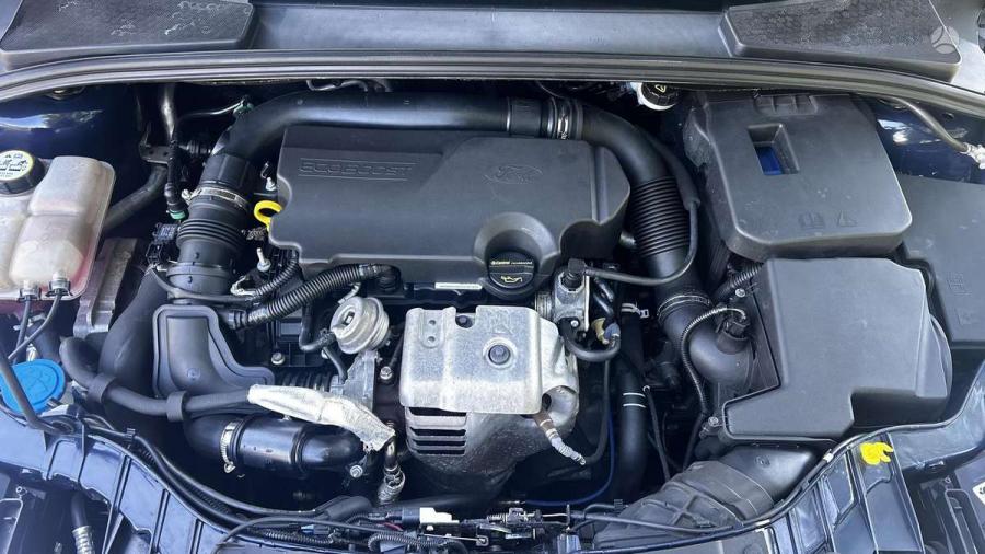 Blue Ford Focus 2015 in Utena, with an engine capacity of 1.00 L and mileage of 260 thousand km for 3750 €, photo 29 on AUTOMOTO.COM.LV