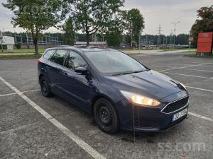 Blue Ford Focus 2015 in Riga, with an engine capacity of 1.60 L and mileage of 280 thousand km for 3700 €, photo 6 on AUTOMOTO.COM.LV