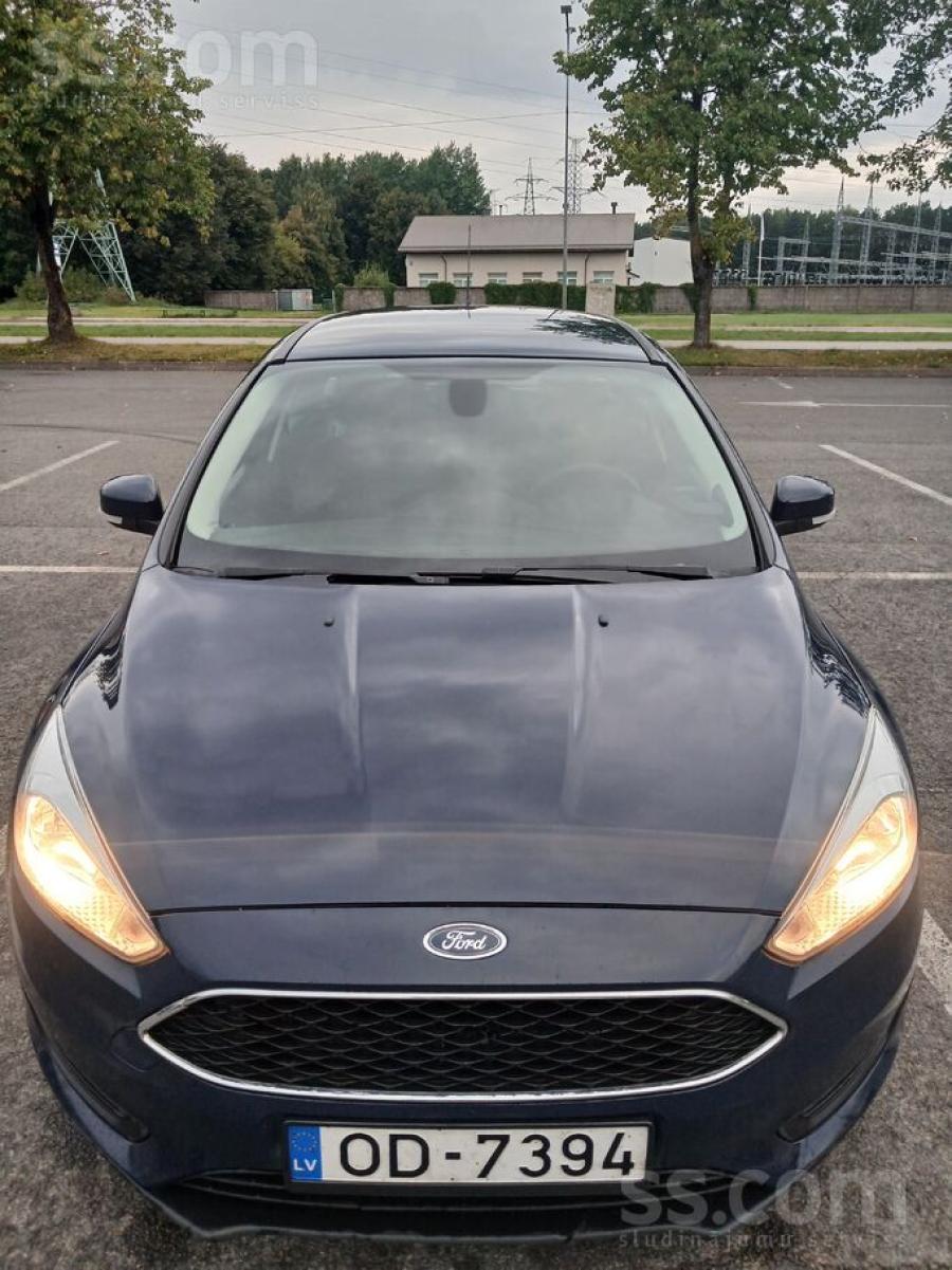 Blue Ford Focus 2015 in Riga, with an engine capacity of 1.60 L and mileage of 280 thousand km for 3700 €, photo 10 on AUTOMOTO.COM.LV