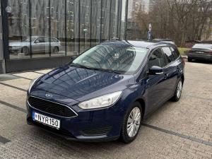 Zils Ford Focus 2016 Viļņa, ar dzinēja tilpumu 1.56 L un nobraukumu 290 tūkst. km par 4700 €, foto  vietnē AUTOMOTO.COM.LV