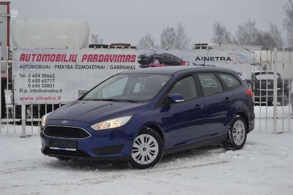 Zils Ford Focus 2016 Marijampole, ar dzinēja tilpumu 1.00 L un nobraukumu 85 tūkst. km par 5950 €, foto 1 vietnē AUTOMOTO.COM.LV