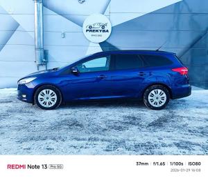 Blue Ford Focus 2016 in Kaunas, with an engine capacity of 1.50 L and mileage of 152 thousand km for 5450 €, photo 6 on AUTOMOTO.COM.LV