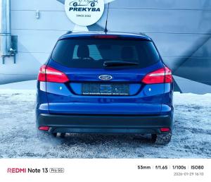 Blue Ford Focus 2016 in Kaunas, with an engine capacity of 1.50 L and mileage of 152 thousand km for 5450 €, photo 8 on AUTOMOTO.COM.LV