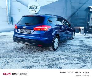 Blue Ford Focus 2016 in Kaunas, with an engine capacity of 1.50 L and mileage of 152 thousand km for 5450 €, photo 9 on AUTOMOTO.COM.LV