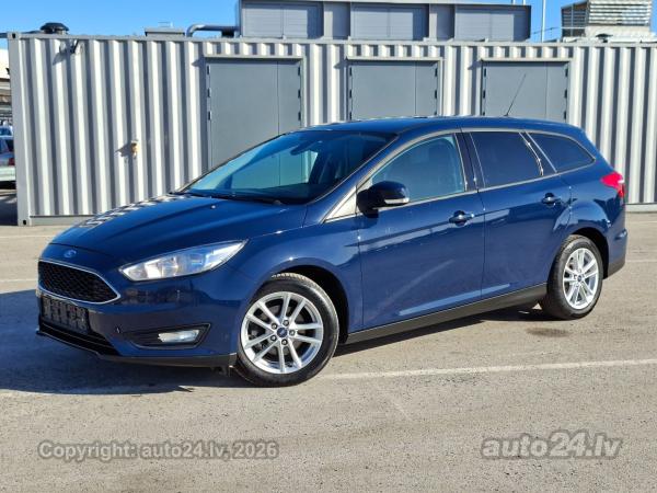 Blue Ford Focus 2016 in Tartu, with an engine capacity of 0.00 L and mileage of 116 thousand km for 5399 €, photo 6 on AUTOMOTO.COM.LV