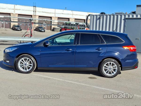 Blue Ford Focus 2016 in Tartu, with an engine capacity of 0.00 L and mileage of 116 thousand km for 5399 €, photo 7 on AUTOMOTO.COM.LV