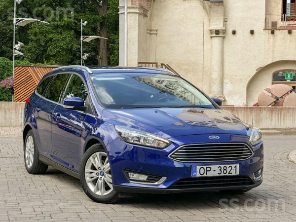 Zils Ford Focus 2016 Jelgava, ar dzinēja tilpumu 1.50 L un nobraukumu 188 tūkst. km par 6990 €, foto 3 vietnē AUTOMOTO.COM.LV