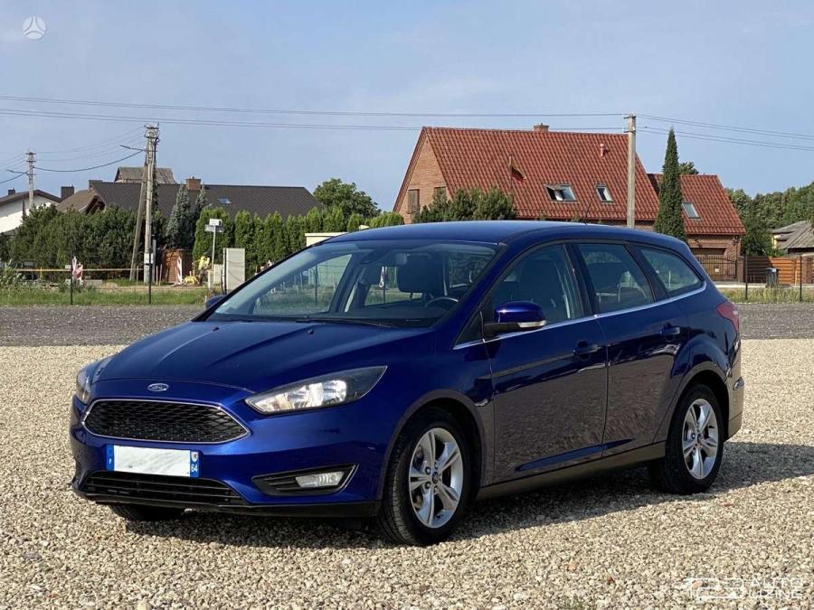 Zils Ford Focus 2016 Tauragė, ar dzinēja tilpumu 1.00 L un nobraukumu 84 tūkst. km par 4250 €, foto 1 vietnē AUTOMOTO.COM.LV