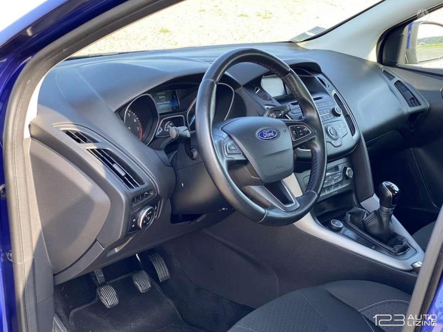 Zils Ford Focus 2016 Tauragė, ar dzinēja tilpumu 1.00 L un nobraukumu 84 tūkst. km par 4250 €, foto 7 vietnē AUTOMOTO.COM.LV