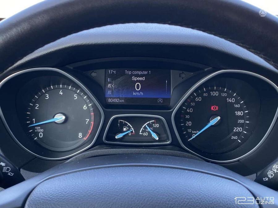 Zils Ford Focus 2016 Tauragė, ar dzinēja tilpumu 1.00 L un nobraukumu 84 tūkst. km par 4250 €, foto 15 vietnē AUTOMOTO.COM.LV