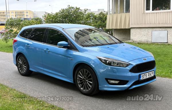 Blue Ford Focus 2017 in Tallinn, with an engine capacity of 1.50 L and mileage of 231 thousand km for 6990 €, photo 2 on AUTOMOTO.COM.LV