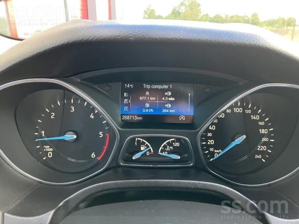 Zils Ford Focus 2017 Talsi, ar dzinēja tilpumu 1.50 L un nobraukumu 269 tūkst. km par 5999 €, foto 9 vietnē AUTOMOTO.COM.LV