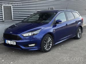 Zils Ford Focus 2017 Rīga, ar dzinēja tilpumu 1.00 L un nobraukumu 156 tūkst. km par 7900 €, foto  vietnē AUTOMOTO.COM.LV