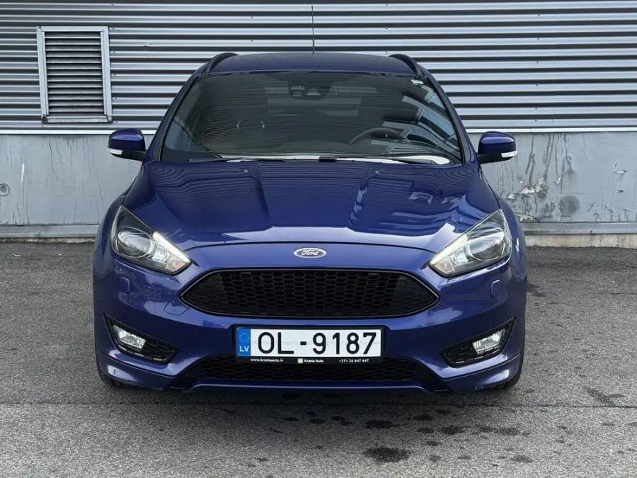 Blue Ford Focus 2017 in Riga, with an engine capacity of 1.00 L and mileage of 156 thousand km for 7900 €, photo 9 on AUTOMOTO.COM.LV