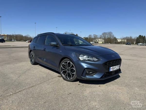 Blue Ford Focus 2018 in Kaunas, with an engine capacity of 1.50 L and mileage of 200 thousand km for 9250 €, photo 1 on AUTOMOTO.COM.LV