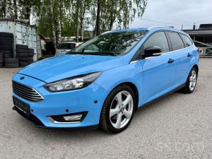 Zils Ford Focus 2018 Rīga, ar dzinēja tilpumu 2.00 L un nobraukumu 0 tūkst. km par 7550 €, foto  vietnē AUTOMOTO.COM.LV