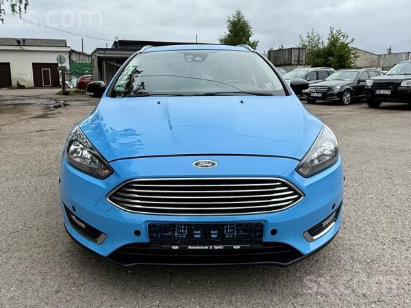 Blue Ford Focus 2018 in Riga, with an engine capacity of 2.00 L and mileage of 0 thousand km for 7550 €, photo 3 on AUTOMOTO.COM.LV