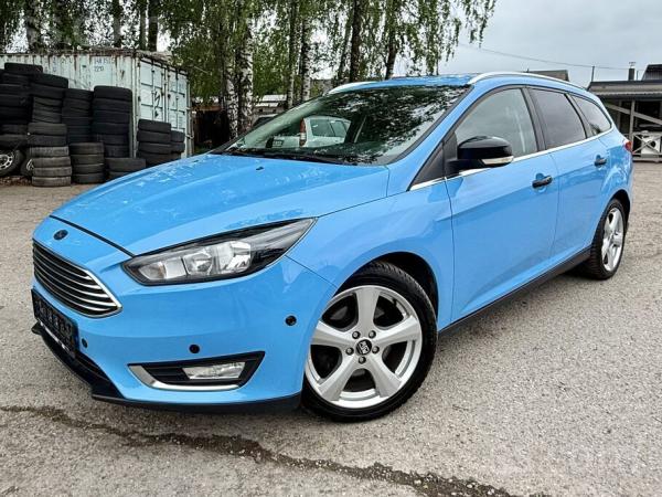Blue Ford Focus 2018 in Riga, with an engine capacity of 2.00 L and mileage of 0 thousand km for 7550 €, photo 4 on AUTOMOTO.COM.LV