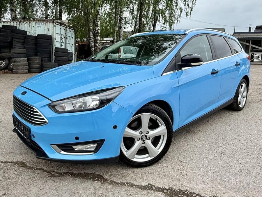 Zils Ford Focus 2018 Rīga, ar dzinēja tilpumu 2.00 L un nobraukumu 0 tūkst. km par 7550 €, foto 5 vietnē AUTOMOTO.COM.LV