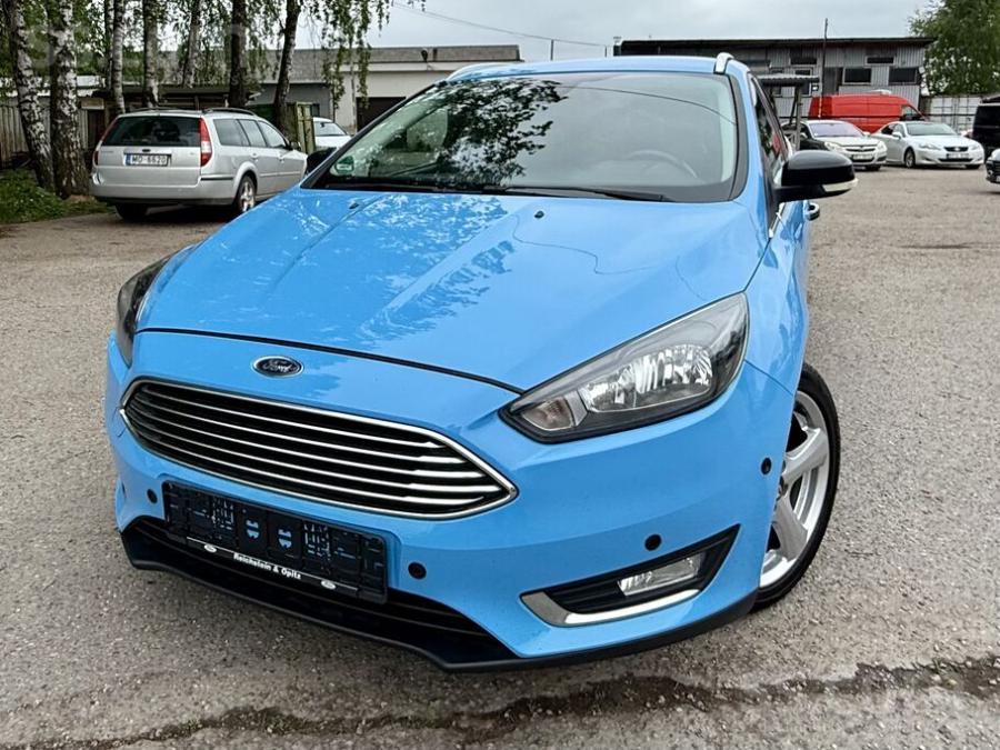 Zils Ford Focus 2018 Rīga, ar dzinēja tilpumu 2.00 L un nobraukumu 0 tūkst. km par 7550 €, foto 6 vietnē AUTOMOTO.COM.LV