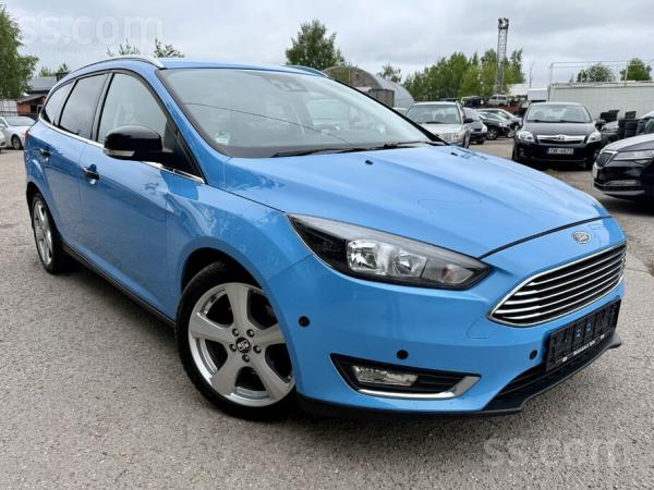 Blue Ford Focus 2018 in Riga, with an engine capacity of 2.00 L and mileage of 0 thousand km for 7550 €, photo 6 on AUTOMOTO.COM.LV