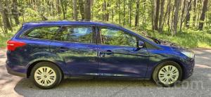 Blue Ford Focus 2018 in Riga, with an engine capacity of 1.50 L and mileage of 125 thousand km for 8200 €, photo 3 on AUTOMOTO.COM.LV