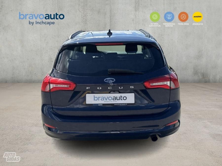 Blue Ford Focus 2019 in Vilnius, with an engine capacity of 1.00 L and mileage of 106 thousand km for 8600 €, photo 4 on AUTOMOTO.COM.LV
