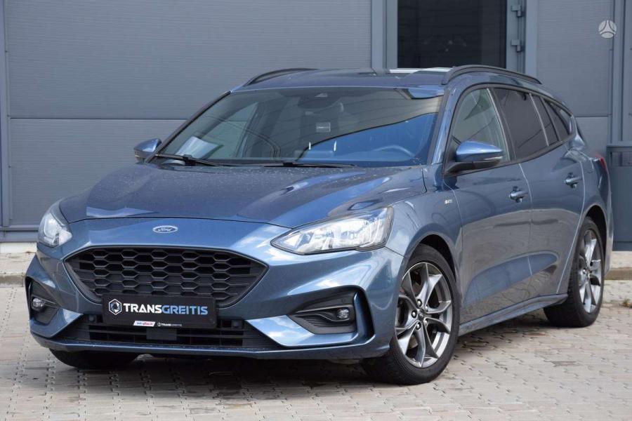 Zils Ford Focus 2019 Viļņa, ar dzinēja tilpumu 1.00 L un nobraukumu 256 tūkst. km par 6999 €, foto 5 vietnē AUTOMOTO.COM.LV