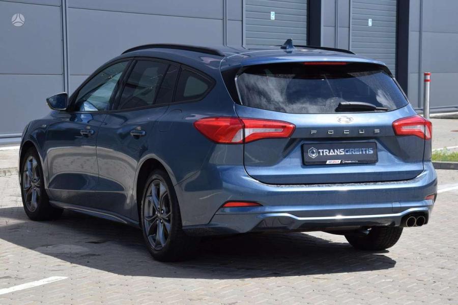 Zils Ford Focus 2019 Viļņa, ar dzinēja tilpumu 1.00 L un nobraukumu 256 tūkst. km par 6999 €, foto 8 vietnē AUTOMOTO.COM.LV