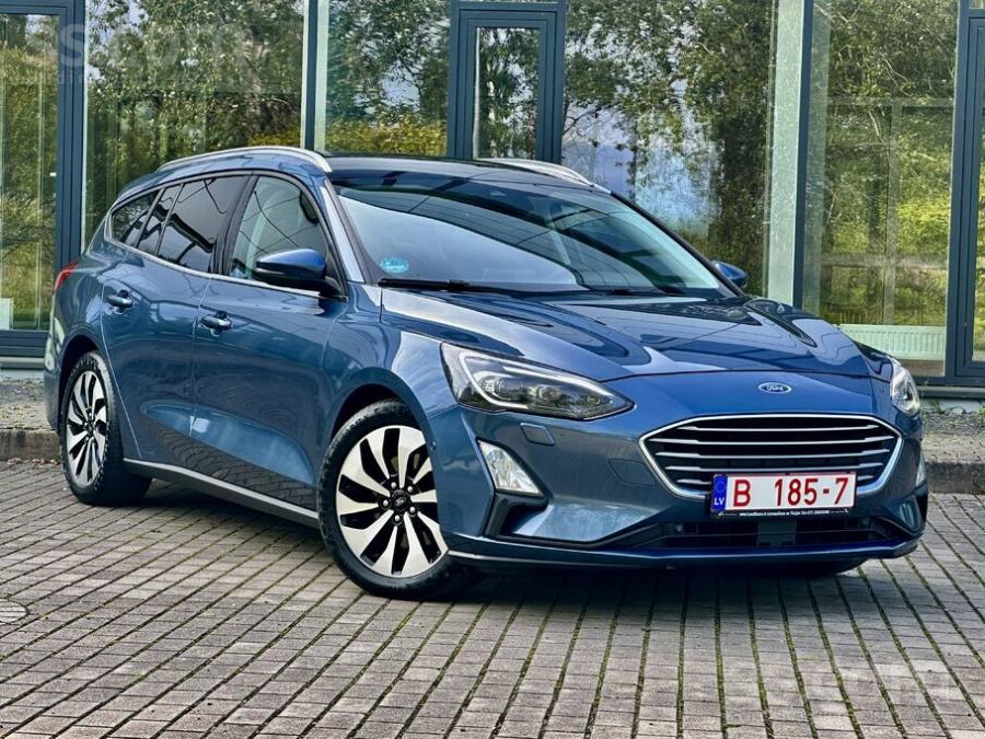 Blue Ford Focus 2019 in Tukums, with an engine capacity of 2.00 L and mileage of 218 thousand km for 8790 €, photo 1 on AUTOMOTO.COM.LV
