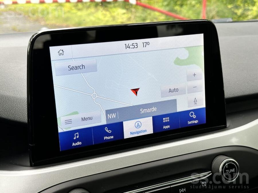 Blue Ford Focus 2019 in Tukums, with an engine capacity of 2.00 L and mileage of 218 thousand km for 8790 €, photo 19 on AUTOMOTO.COM.LV