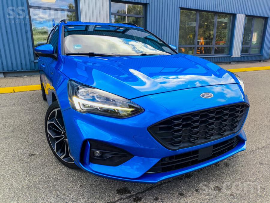 Zils Ford Focus 2019 Rīga, ar dzinēja tilpumu 1.50 L un nobraukumu 217 tūkst. km par 8990 €, foto 3 vietnē AUTOMOTO.COM.LV