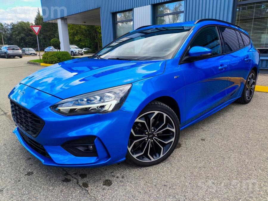 Zils Ford Focus 2019 Rīga, ar dzinēja tilpumu 1.50 L un nobraukumu 217 tūkst. km par 8990 €, foto 4 vietnē AUTOMOTO.COM.LV
