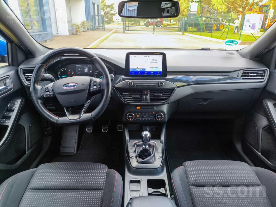 Zils Ford Focus 2019 Rīga, ar dzinēja tilpumu 1.50 L un nobraukumu 217 tūkst. km par 8990 €, foto 16 vietnē AUTOMOTO.COM.LV
