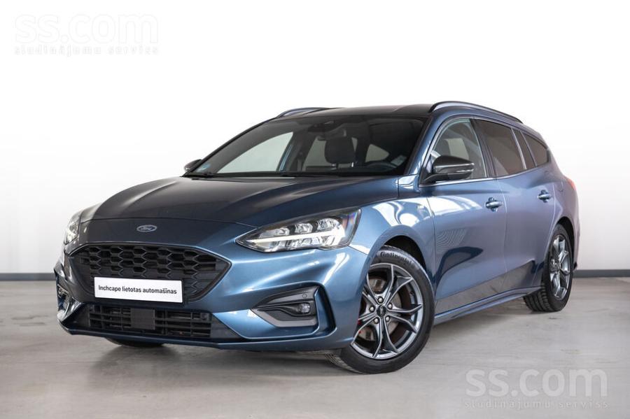 Blue Ford Focus 2019 in Riga, with an engine capacity of 1.50 L and mileage of 122 thousand km for 12990 €, photo 1 on AUTOMOTO.COM.LV