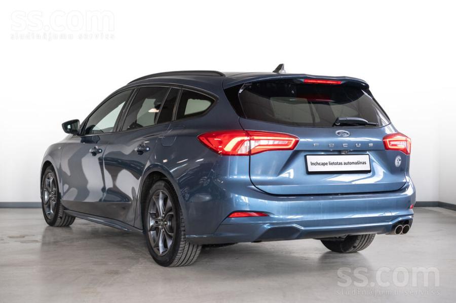 Blue Ford Focus 2019 in Riga, with an engine capacity of 1.50 L and mileage of 122 thousand km for 12990 €, photo 4 on AUTOMOTO.COM.LV