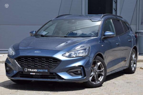 Ford Focus 2019 Viļņa vietnē Zils Ford Focus 2019 Viļņa, ar dzinēja tilpumu 1.00 L un nobraukumu 256 tūkst. km par 6950 €, foto 3 vietnē AUTOMOTO.COM.LV