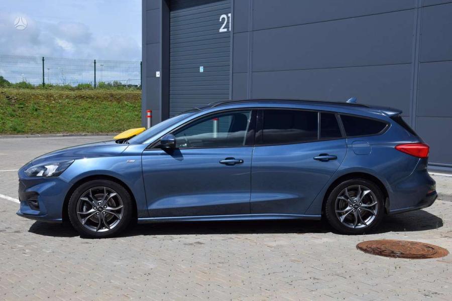 Blue Ford Focus 2019 in Vilnius, with an engine capacity of 1.00 L and mileage of 256 thousand km for 6950 €, photo 8 on AUTOMOTO.COM.LV
