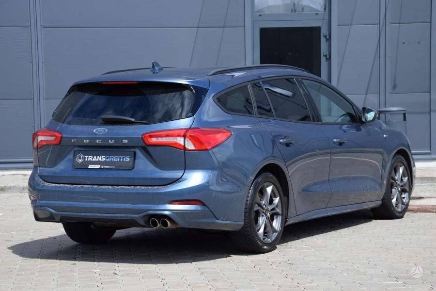 Blue Ford Focus 2019 in Vilnius, with an engine capacity of 1.00 L and mileage of 256 thousand km for 6950 €, photo 11 on AUTOMOTO.COM.LV