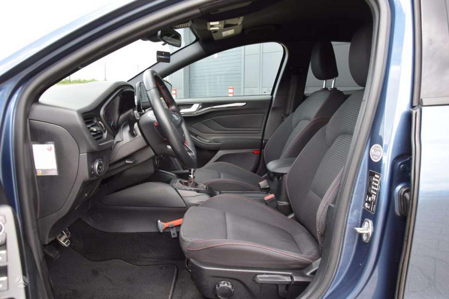 Blue Ford Focus 2019 in Vilnius, with an engine capacity of 1.00 L and mileage of 256 thousand km for 6950 €, photo 16 on AUTOMOTO.COM.LV