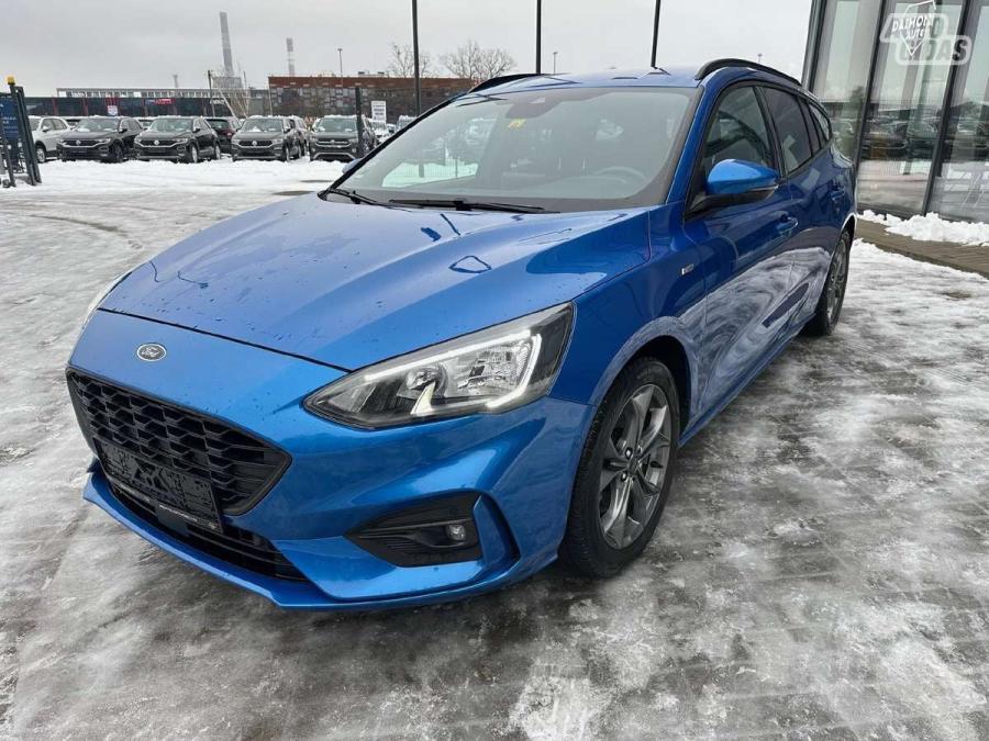 Blue Ford Focus 2020 in Kaunas, with an engine capacity of 1.00 L and mileage of 189 thousand km for 8900 €, photo 1 on AUTOMOTO.COM.LV
