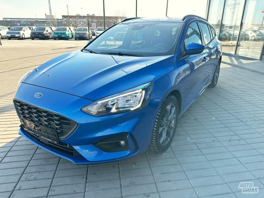 Blue Ford Focus 2020 in Kaunas, with an engine capacity of 1.00 L and mileage of 189 thousand km for 8900 €, photo 1 on AUTOMOTO.COM.LV