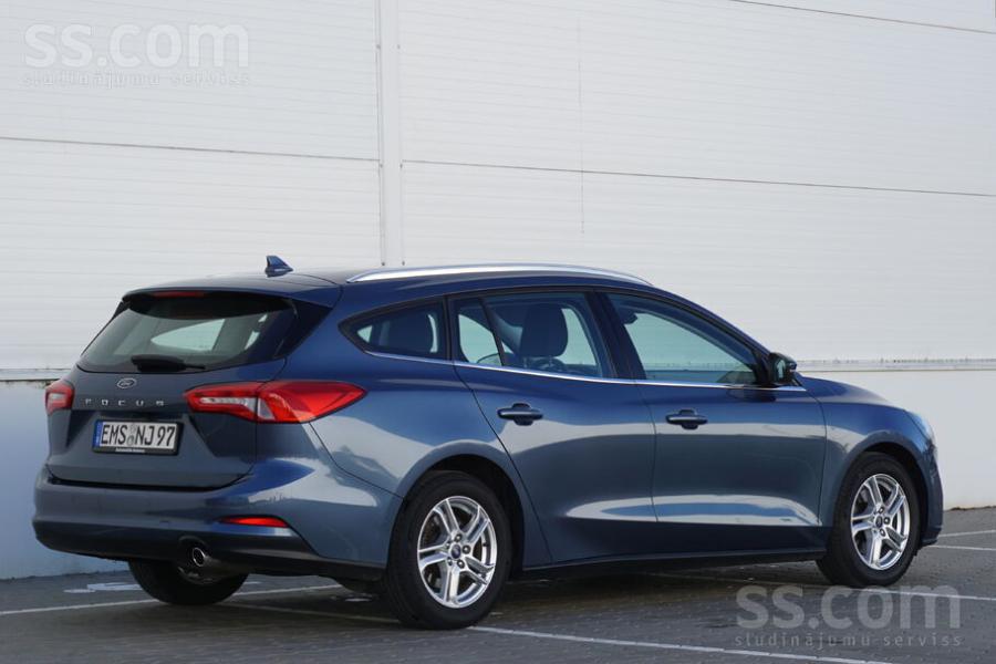 Zils Ford Focus 2020 Rīga, ar dzinēja tilpumu 1.50 L un nobraukumu 140 tūkst. km par 8900 €, foto 13 vietnē AUTOMOTO.COM.LV