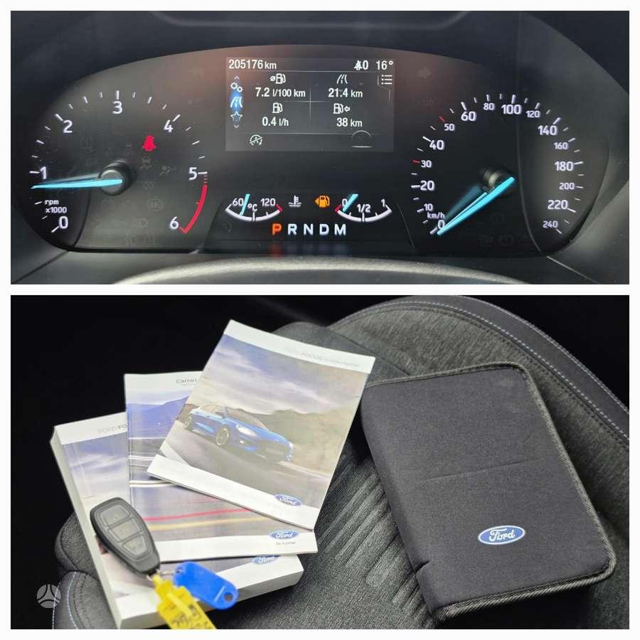 Blue Ford Focus 2020 in Taurage, with an engine capacity of 1.50 L and mileage of 205 thousand km for 7700 €, photo 26 on AUTOMOTO.COM.LV