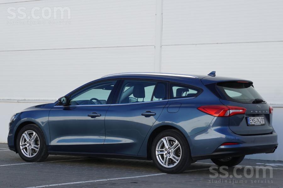 Blue Ford Focus 2020 in Riga, with an engine capacity of 1.50 L and mileage of 140 thousand km for 8900 €, photo 9 on AUTOMOTO.COM.LV
