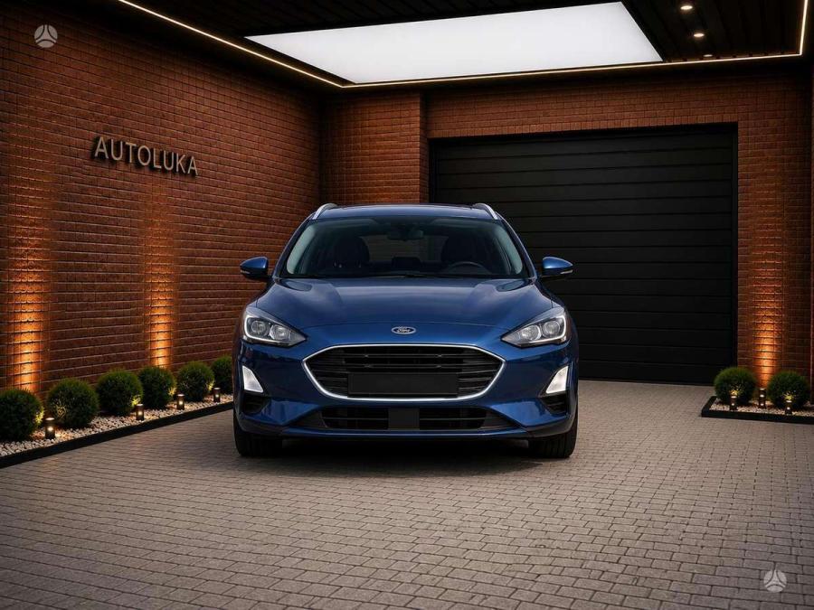 Blue Ford Focus 2020 in Marijampole, with an engine capacity of 1.50 L and mileage of 133 thousand km for 10406 €, photo 6 on AUTOMOTO.COM.LV