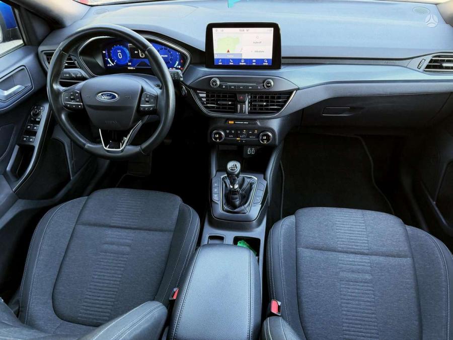 Zils Ford Focus 2021 Kauņa, ar dzinēja tilpumu 1.00 L un nobraukumu 192 tūkst. km par 9200 €, foto 11 vietnē AUTOMOTO.COM.LV