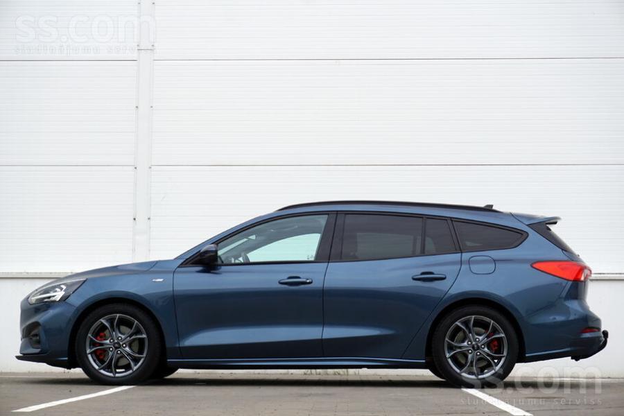 Blue Ford Focus 2021 in Riga, with an engine capacity of 2.00 L and mileage of 191 thousand km for 10700 €, photo 7 on AUTOMOTO.COM.LV