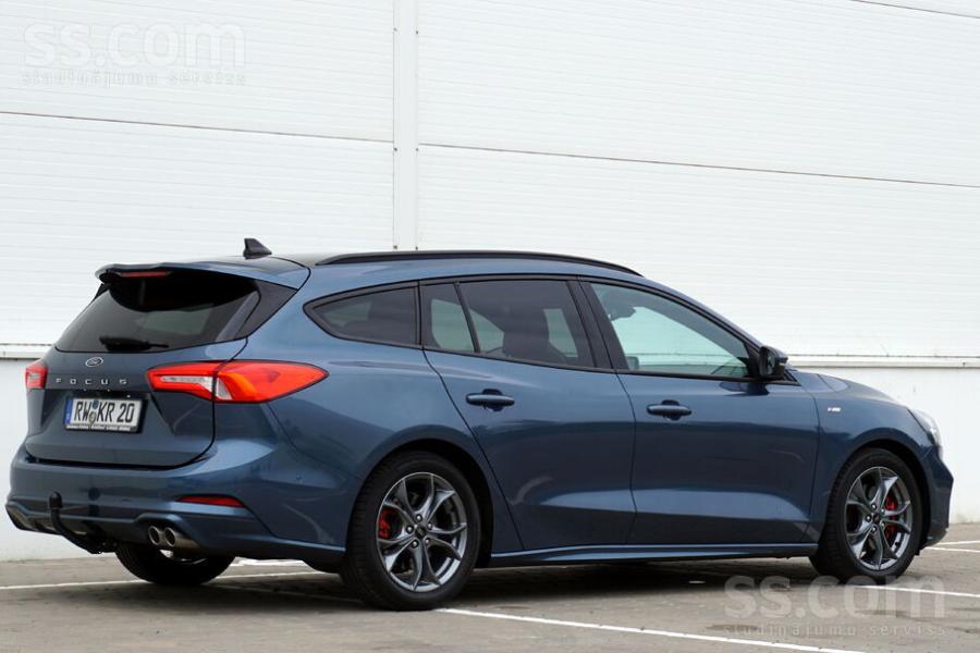 Blue Ford Focus 2021 in Riga, with an engine capacity of 2.00 L and mileage of 191 thousand km for 10700 €, photo 12 on AUTOMOTO.COM.LV