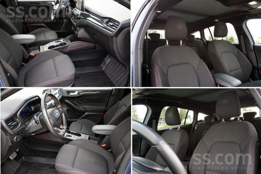Blue Ford Focus 2021 in Riga, with an engine capacity of 2.00 L and mileage of 191 thousand km for 10700 €, photo 17 on AUTOMOTO.COM.LV